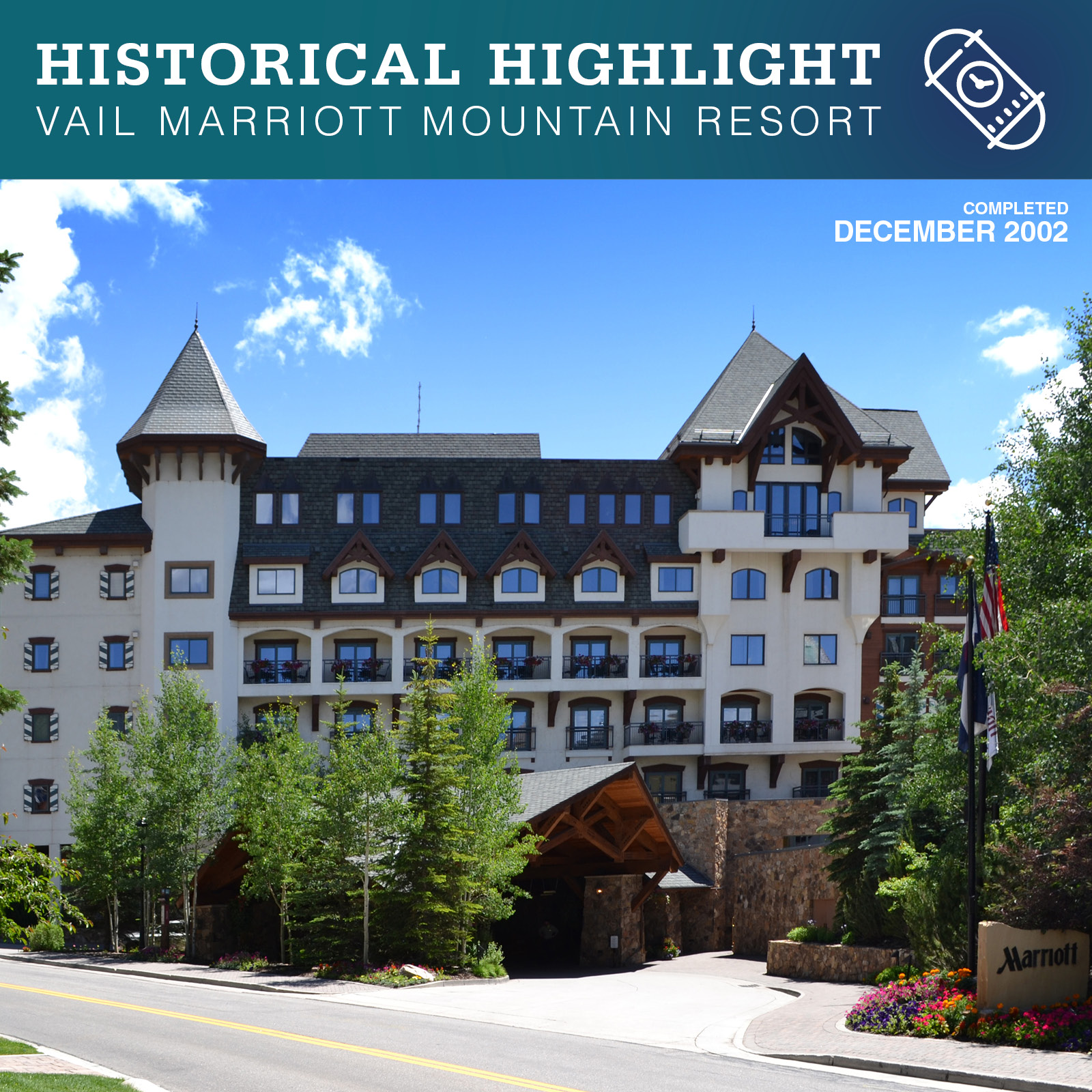 Historical Highlight: Vail Marriott - Hyder Construction